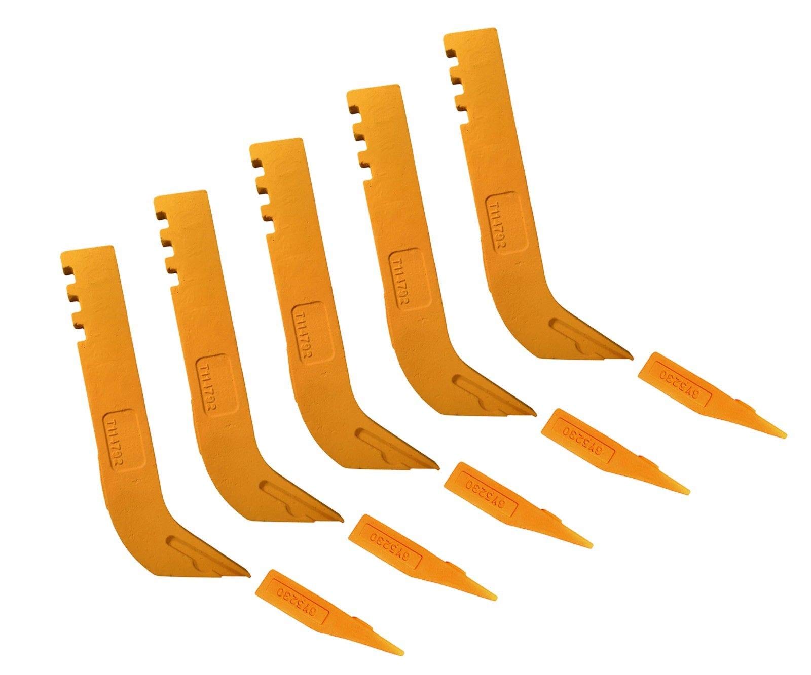 Amazon.com: 5 Scarifier Shanks & Tips, Fits Many John Deere Motor ...