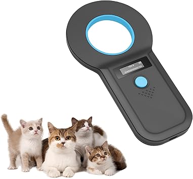 Pet Microchip Scan, Rechargeable USB Animal Chip Reader, Chip Reader ...
