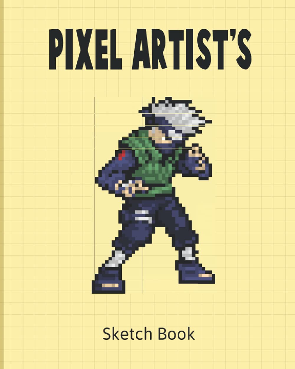 Buy Pixel Artist's Sketchbook: Pixel art grid for pixel artists, game ...