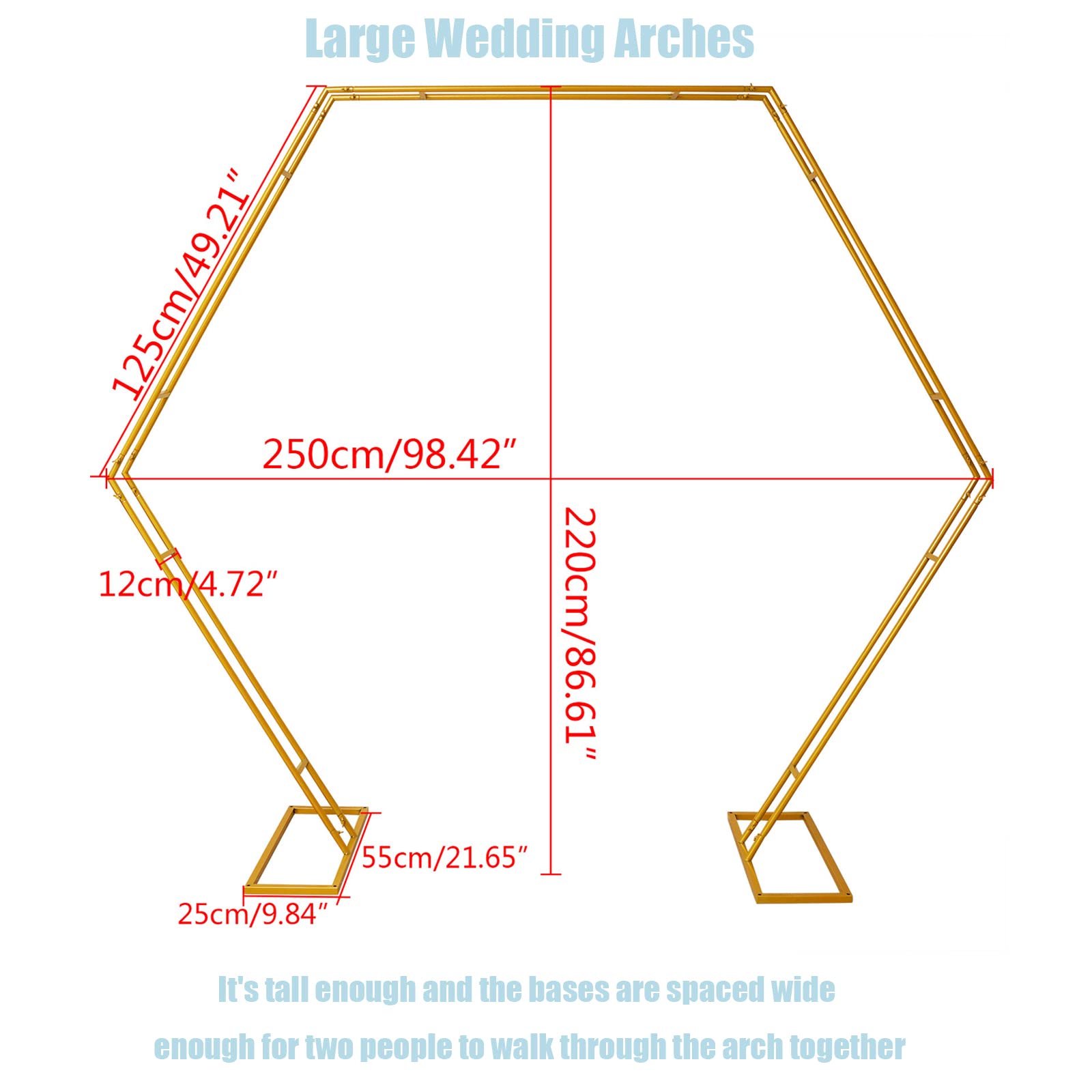 Octagon wedding arch plans 60 photos - Astyledwedding.com
