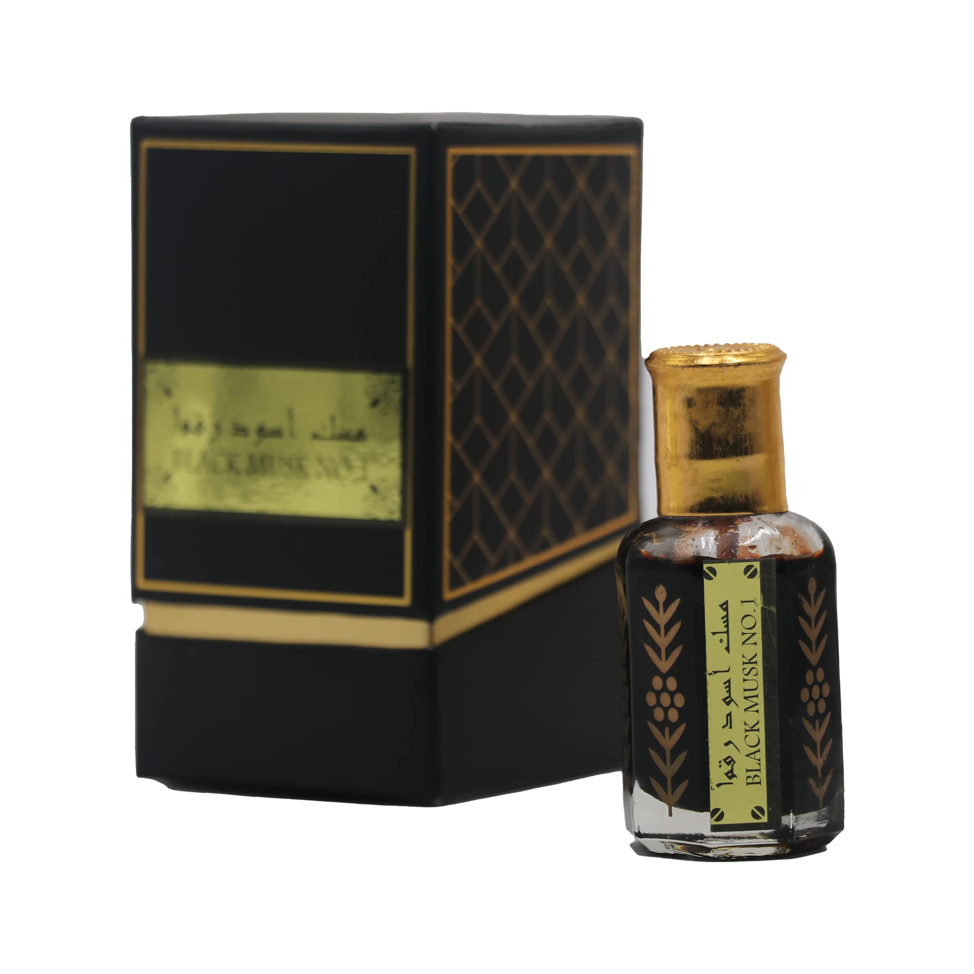 Abak Al Sahra Black Musk No. 1 Attar - Non-Alcoholic Aromatic Oil-Based ...