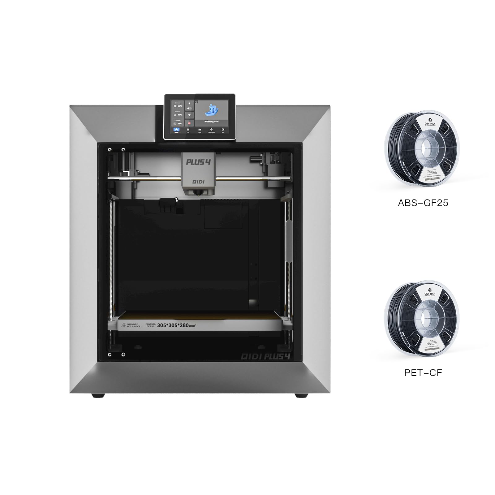 QIDI PLUS4 3D Printer Bundle Comes with 2kg of QIDI Filament, Including ...