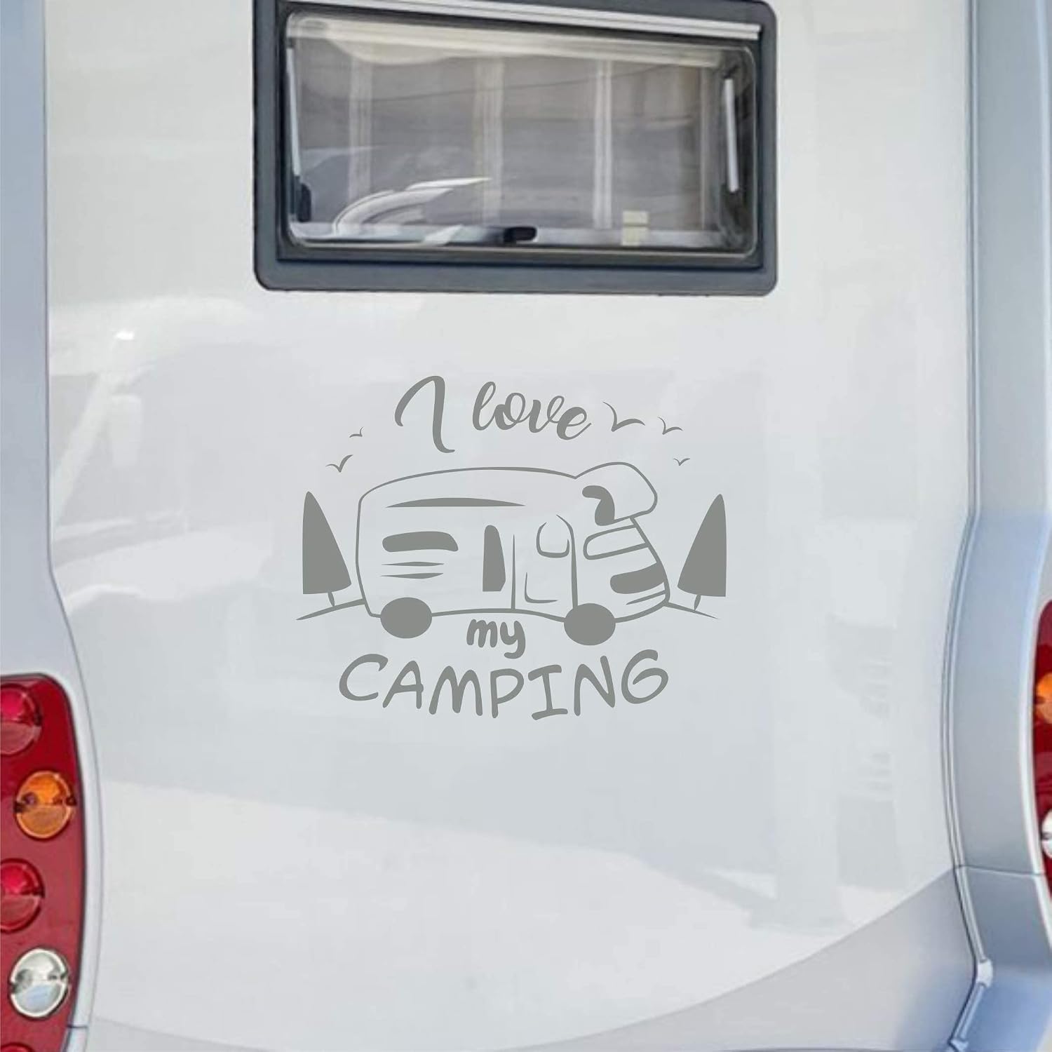 Set 1 Aufkleber für Wohnmobile I Love My Camping Liebe Leidenschaft ...