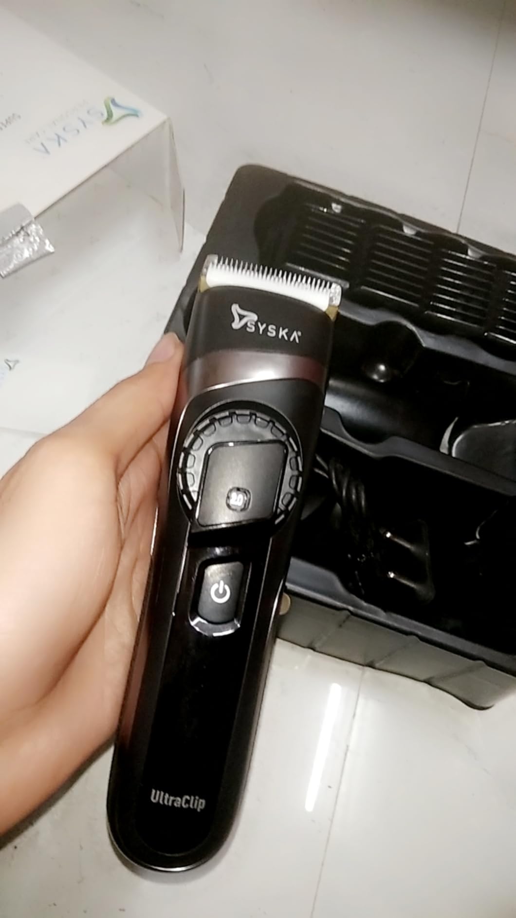 SYSKA Unisex Hb100 Ultraclip Hair Clipper And Trimmer Support Super ...