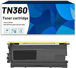 Amazon.com: TN360 TN-360 Black Toner Cartridge Compatible for Brother HL-2140 2150 2150N 2170 ...