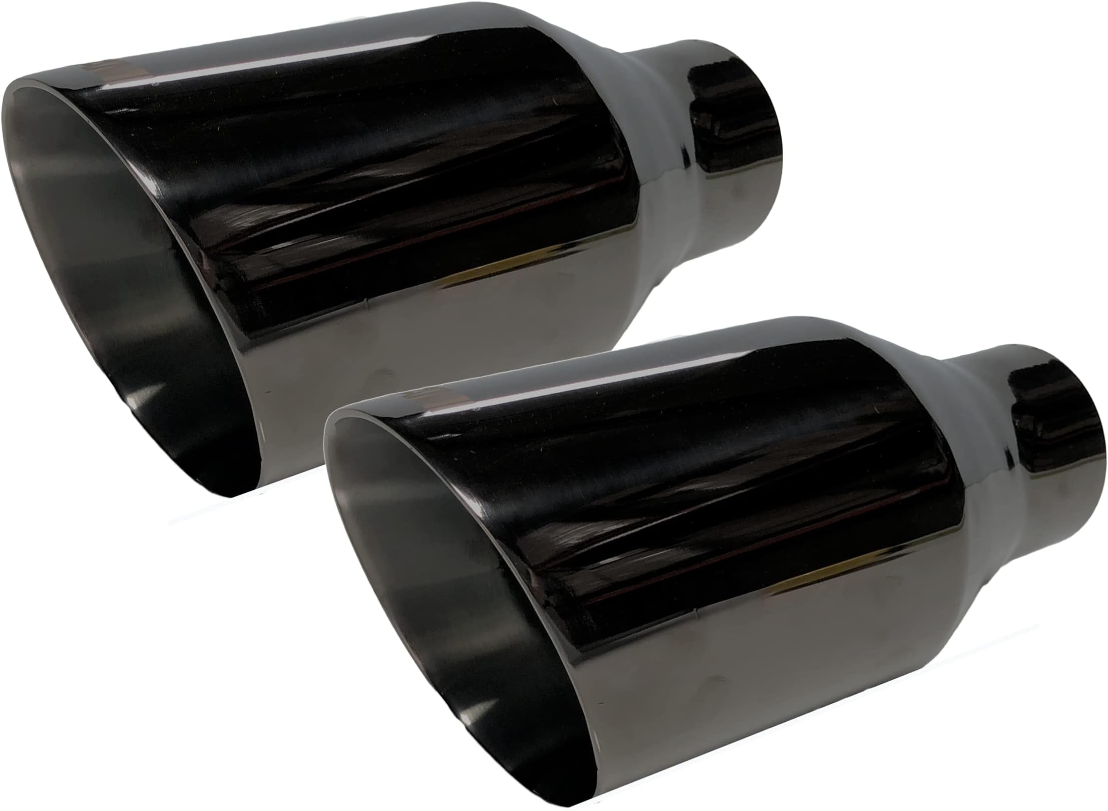 Amazon.com: Exhaust Tip 2.25 Inlet 4.50 Dia X 7.75" Long 304 Stainless ...