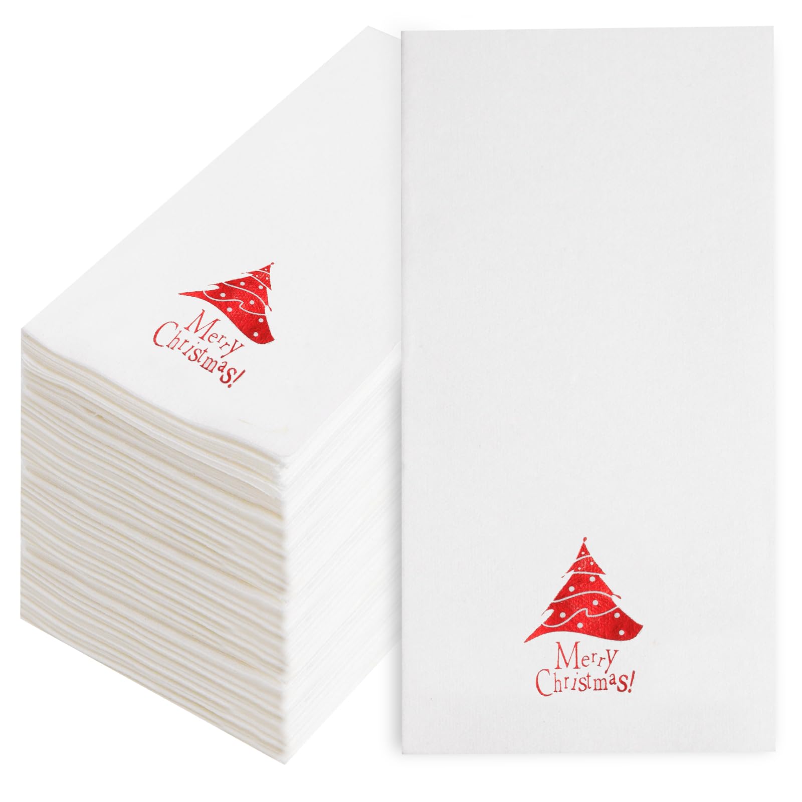 Amazon.com: DaYammi 50PCS Christmas Paper Napkins Guest Towels ...