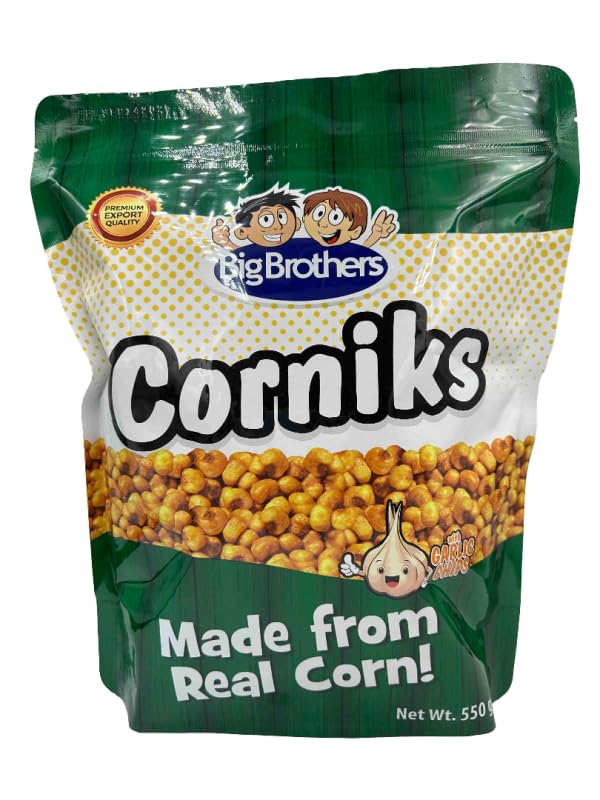 Amazon.com: Big Brothers Cornicks Made from Real Corn Net Wt. 550grams ...