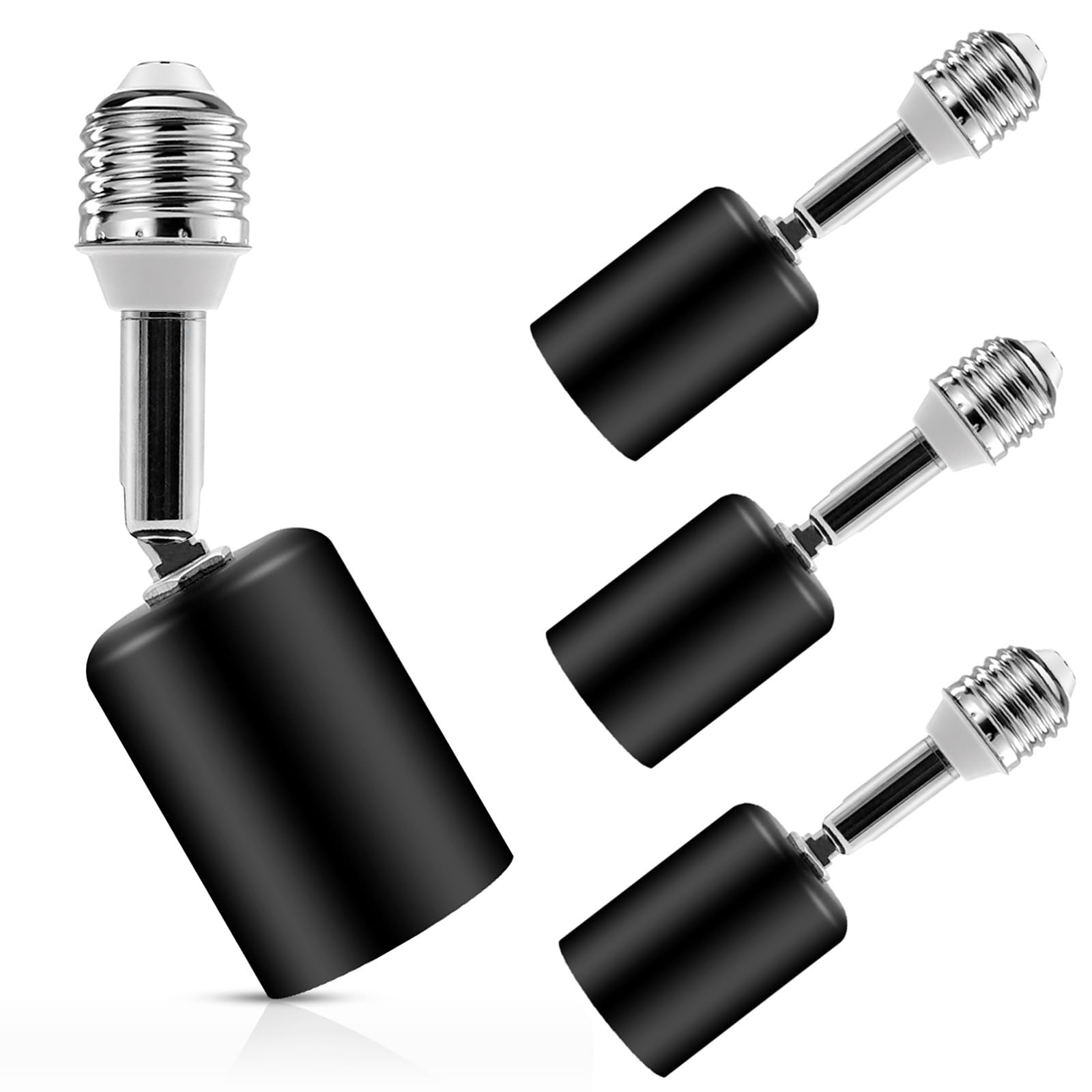 Snapklik.com : NWPangu 4PCS Light Bulb Socket Extender,E26/E27 Bulb ...