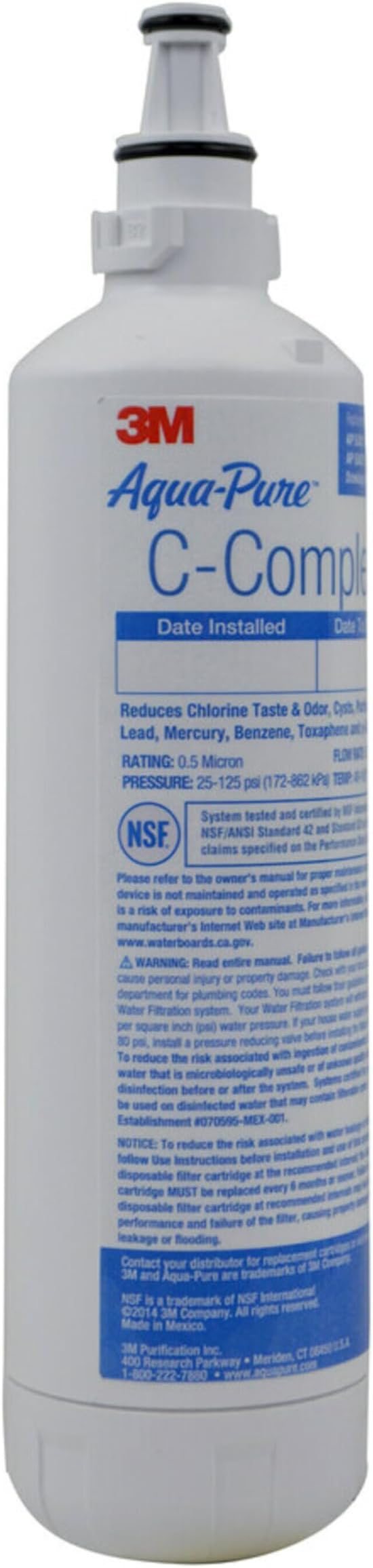 Amazon.com: 3M - HF25-S - Ice Machine Replacement Filter Cartridge Part ...