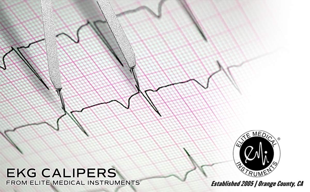 Snapklik.com : EMI Basix HOT Pink EKG ECG Medical Calipers EKG-101-HP