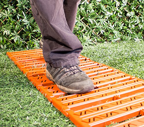 Primrose Instant Garden Roll Out Path Terracotta - Chevron - 3 Metres ...