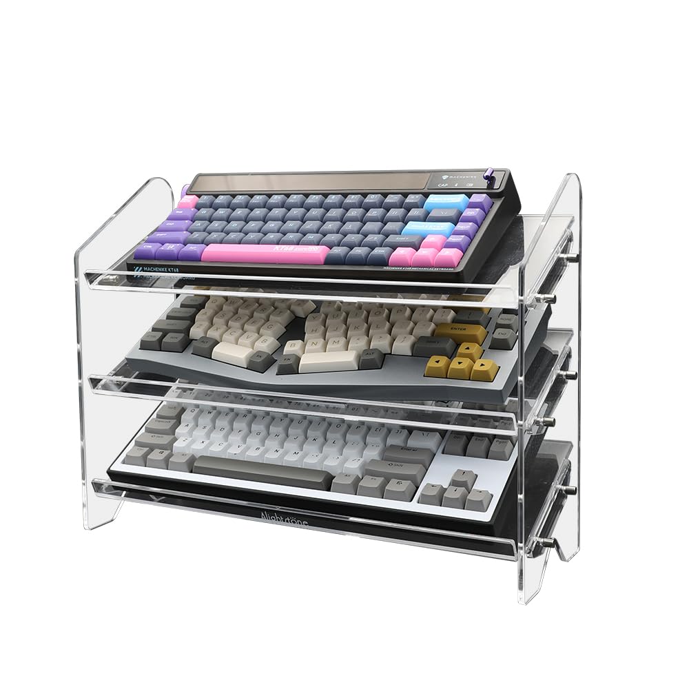 Acrylic Keyboard Display Stand,Mechanical Keyboard Storage Rack ...