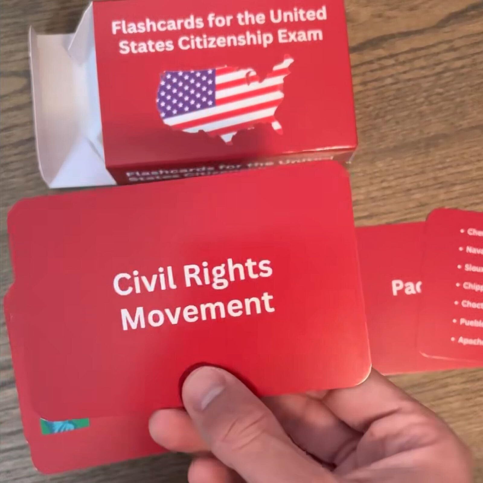 Amazon.com: 2024 and 2025 U.S. Citizenship Test Study Cards 100 ...