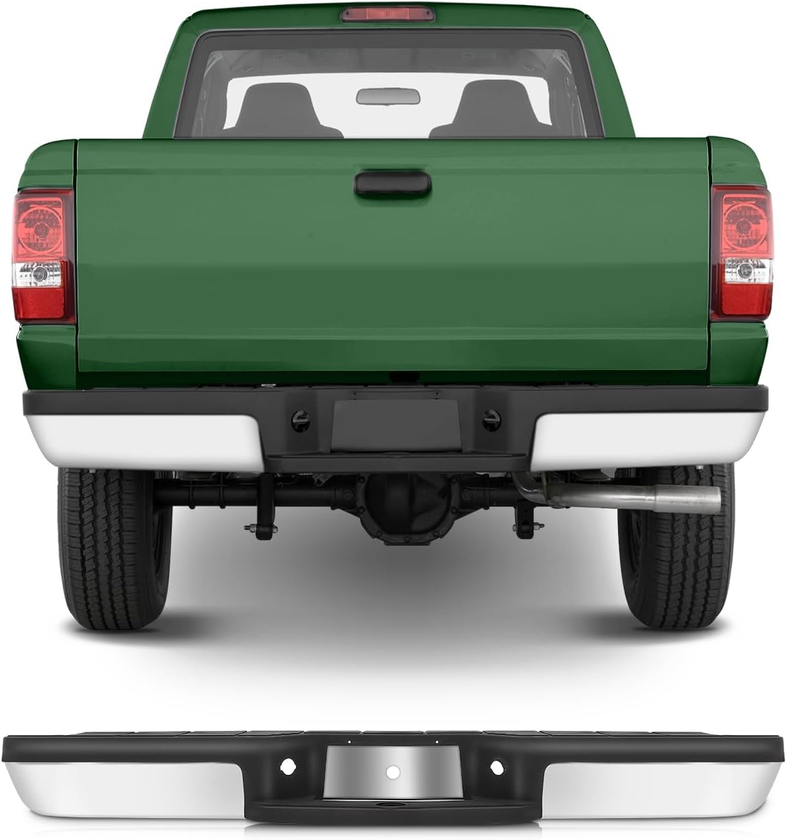 Amazon.com: SCITOO Rear Step Bumper Replacement for 1993-2011 for Ford ...