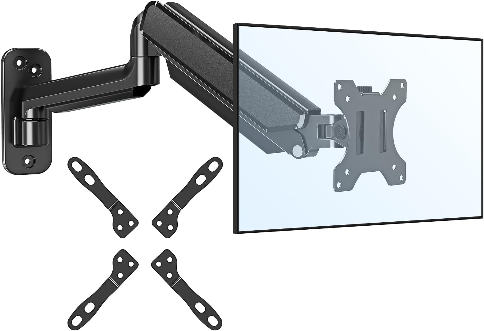 NB North Bayou Monitor Wandhalterung für 17 bis 35 Zoll TV ...