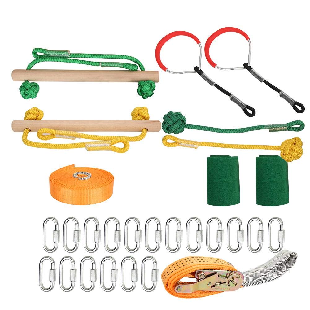 Children Slackline Keep The Balance Kids Slackline Toy Iron Surface ...