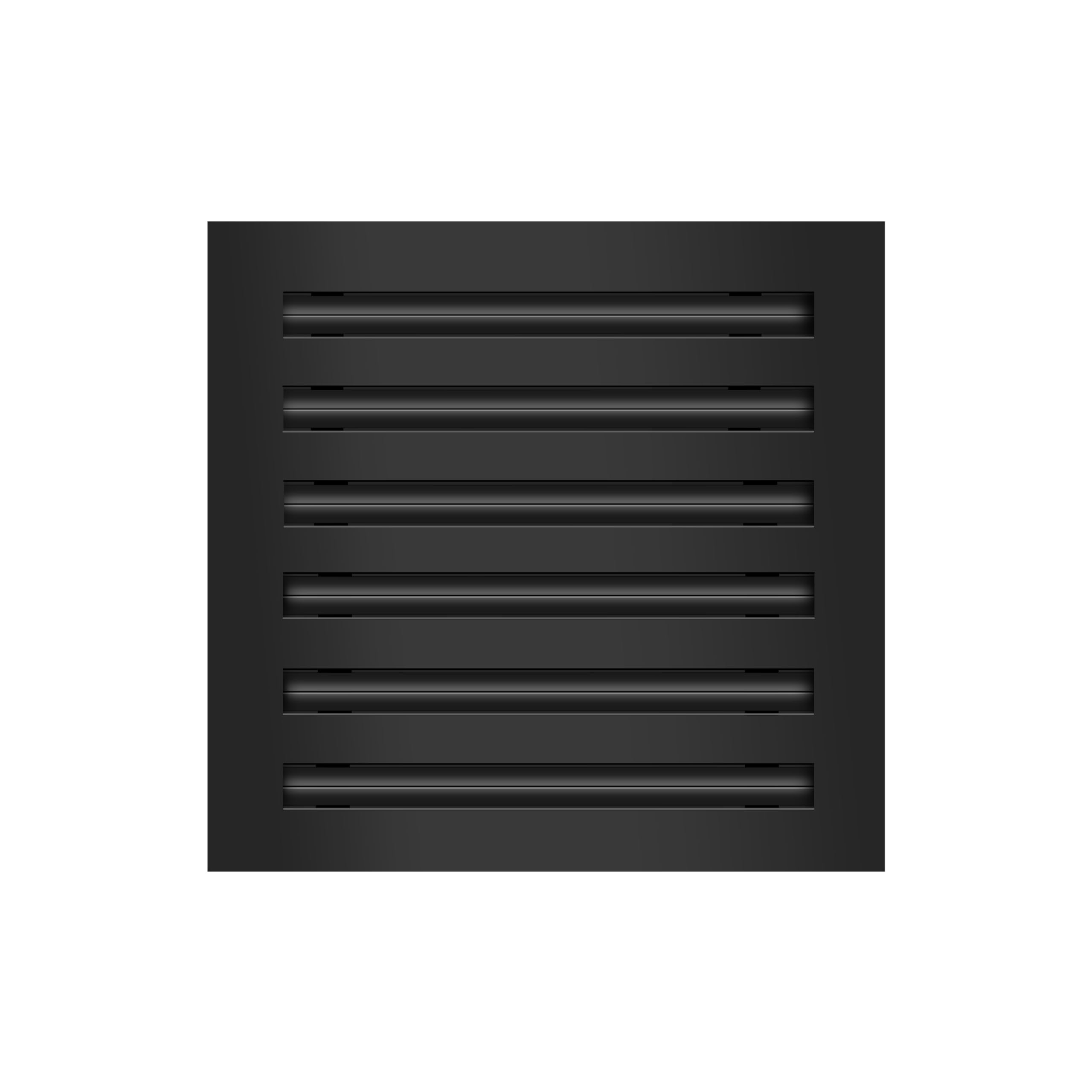 BUILDMART - 12x12 Modern AC Vent Cover - Decorative Black Air Vent ...