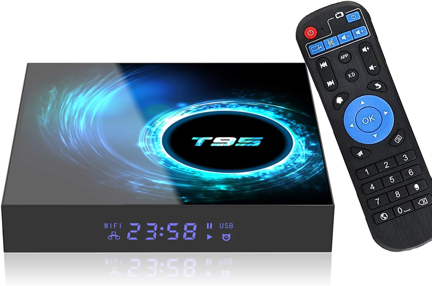 Android TV Box 10.0,EASYTONE Smart TV Box 2GB Ram 16GB Rom Quad Core ...