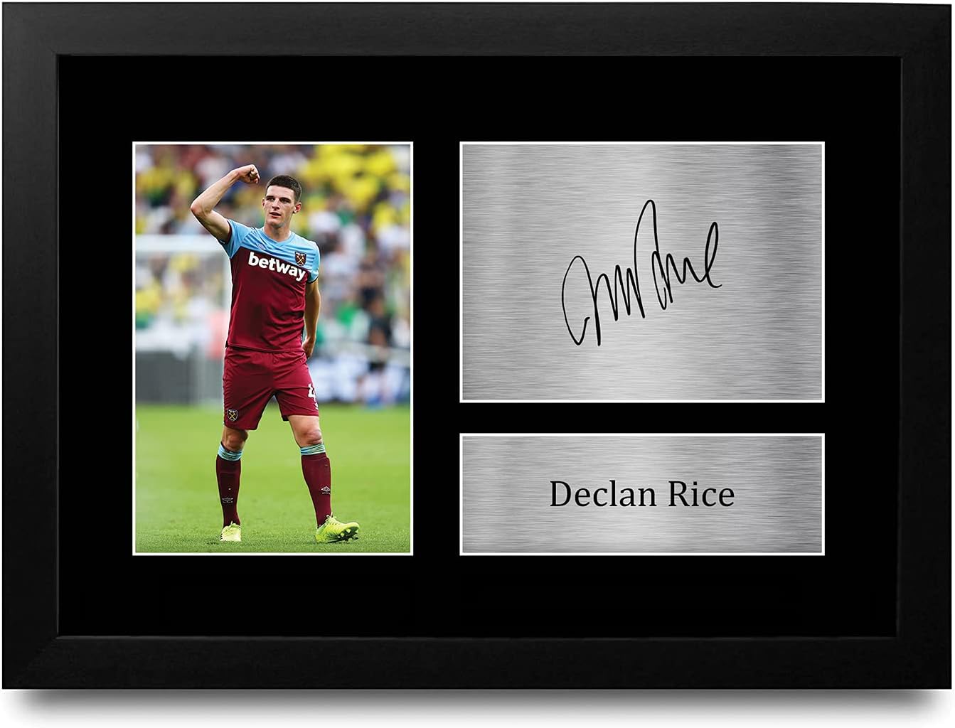 HWC Trading FR A4 Declan Rice West Ham United Gifts Printed Signed ...