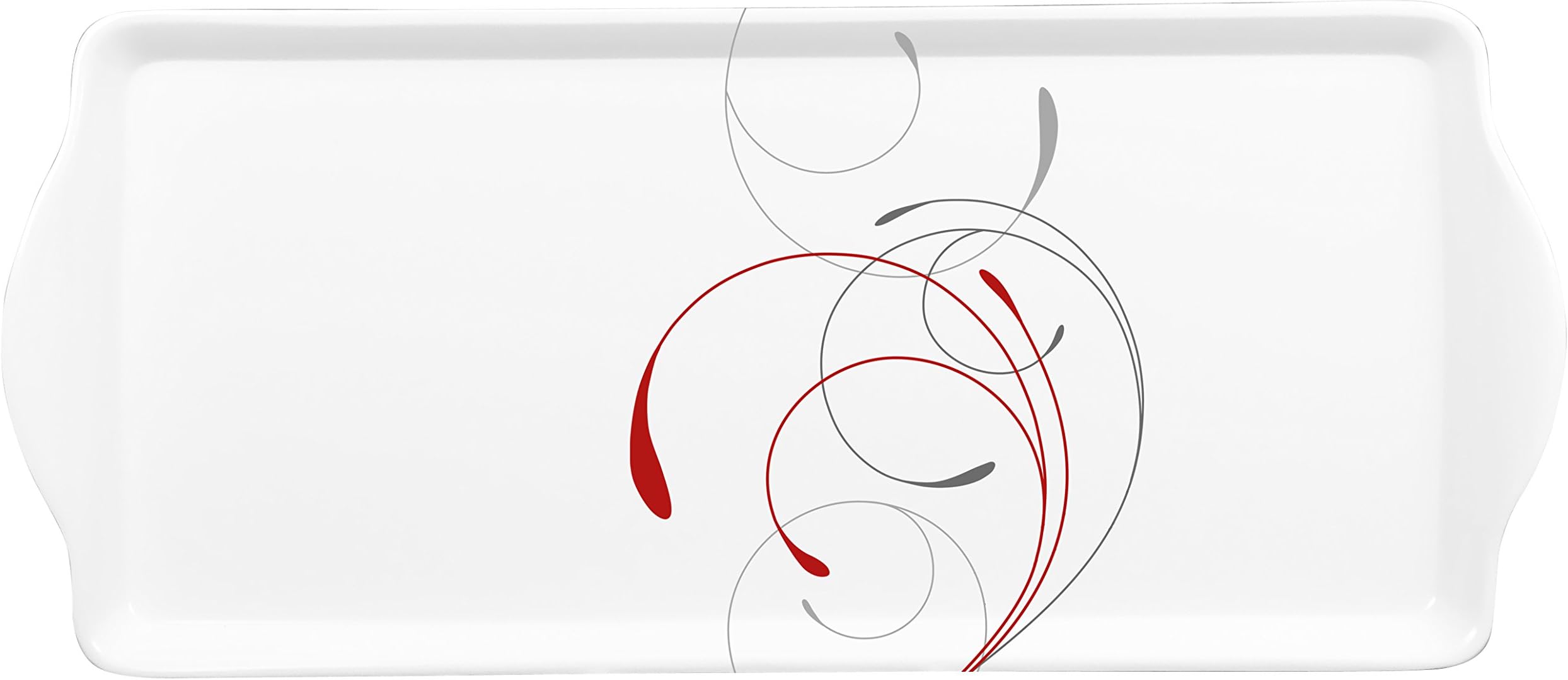 Amazon.com: Corelle Coordinates Splendor Melamine Tidbit Serving Tray ...