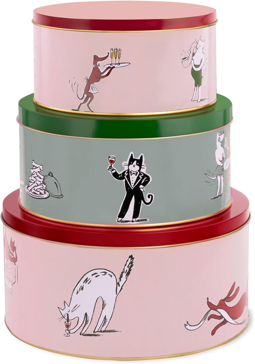 Amazon.com: kate spade new york Decorative Metal Tins with Lids, 3 ...