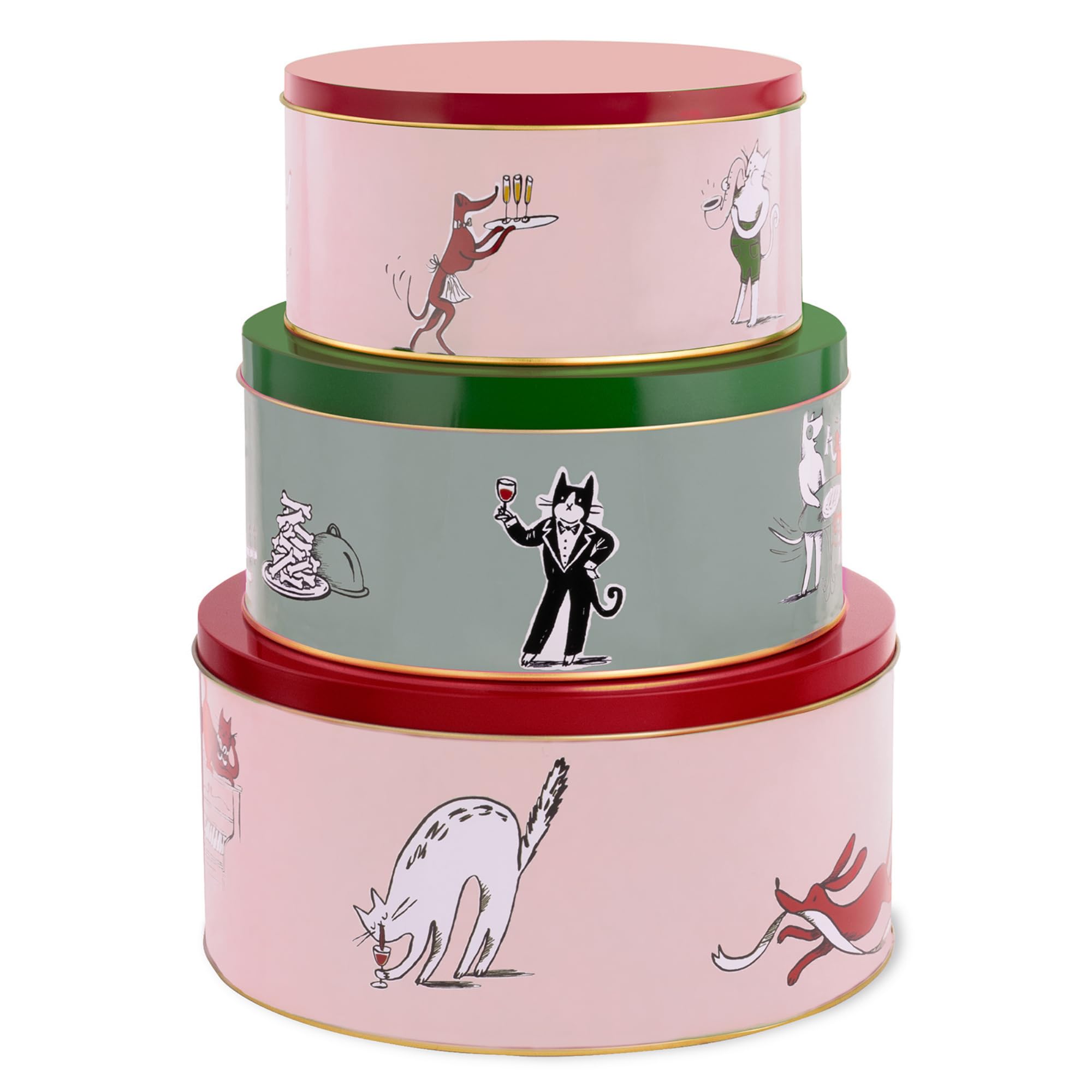 Amazon.com: kate spade new york Decorative Tins with Lids, 3 Piece ...