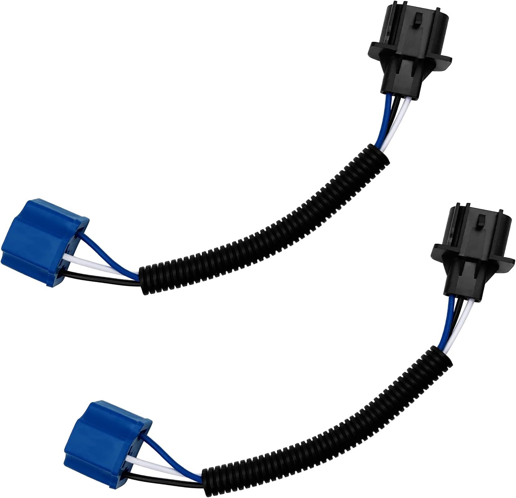 Amazon.com: NTNEV 2PCS H13 Male to H4 Female Adapter, Headlight Adapter ...