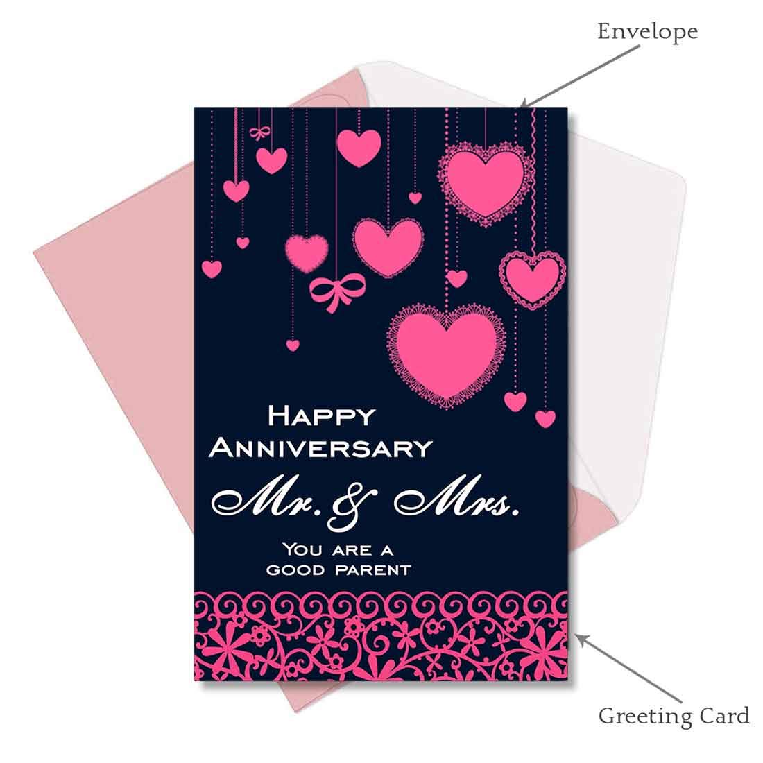 Alwaysgift Happy Anniversary Mr. & Mrs Greeting Card : Amazon.in ...