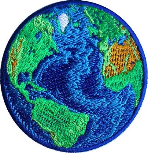 Amazon.com: Planet Earth World Embroidered Iron on Patch