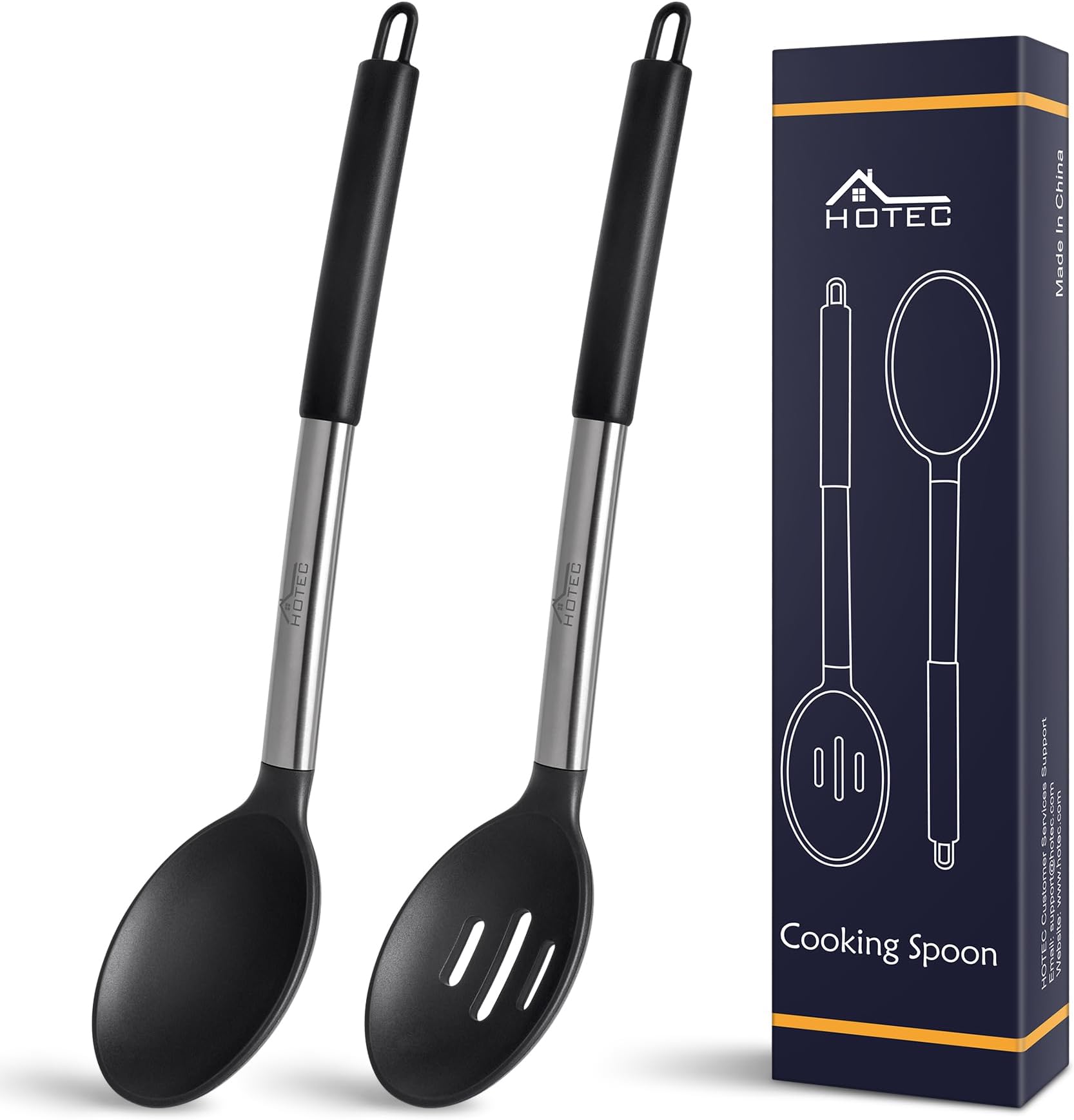 Amazon.com: Chef Craft Basic Nylon Basting Spoon, 11.5 inch, Purple ...