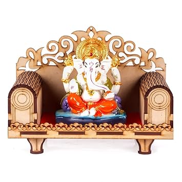 Wooden Sinhasan|Tebal Top Sinhasan|Wall Decor Sinhasan|Pooja Ghar ...