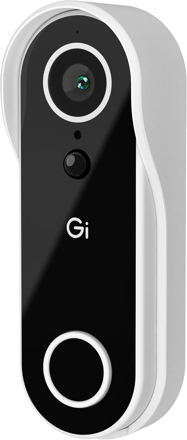 Amazon.com: GearIT Smart Video Doorbell Camera - Wireless 2K QHD Video ...