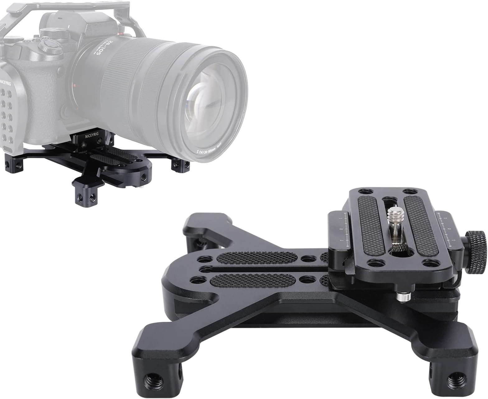 Amazon.com : NICEYRIG Quick Release Plate Combination for ARCA-Style ...