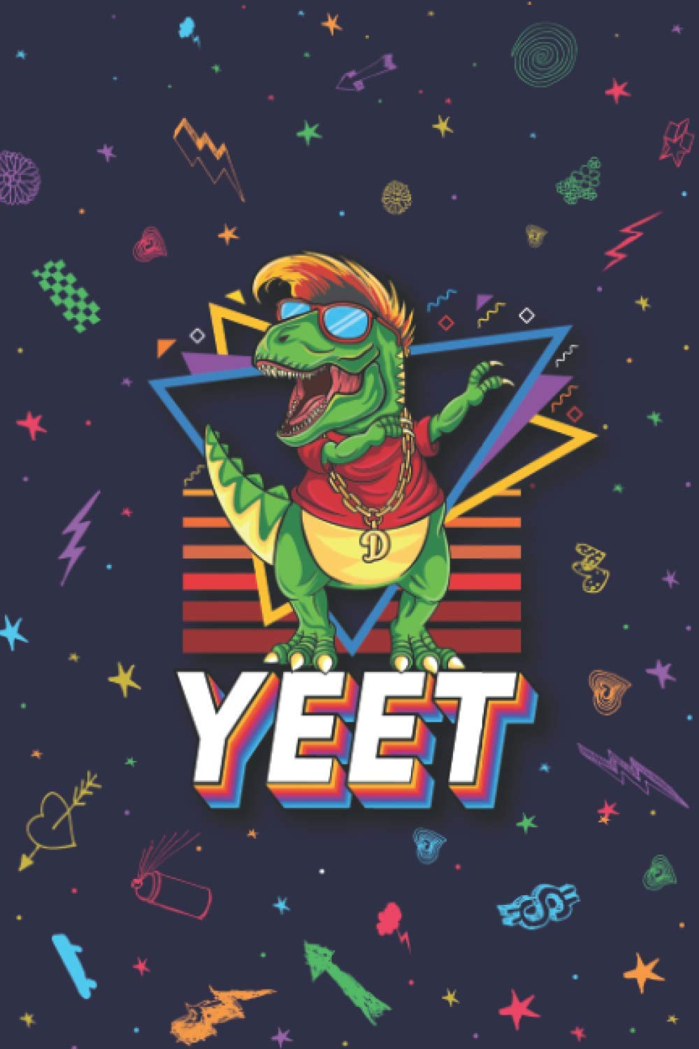 Cute T Rex Dab Dance Funny Dabbing Dinosaur Cool Retro | Desertcart Sri ...