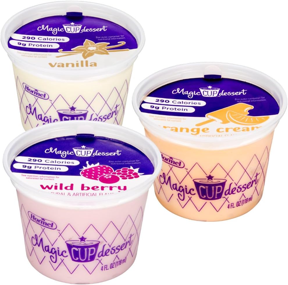 Amazon.com: Magic Cup Variety Pack, 4 oz. Cup (1-18 Pack) (6 Vanilla, 6 ...