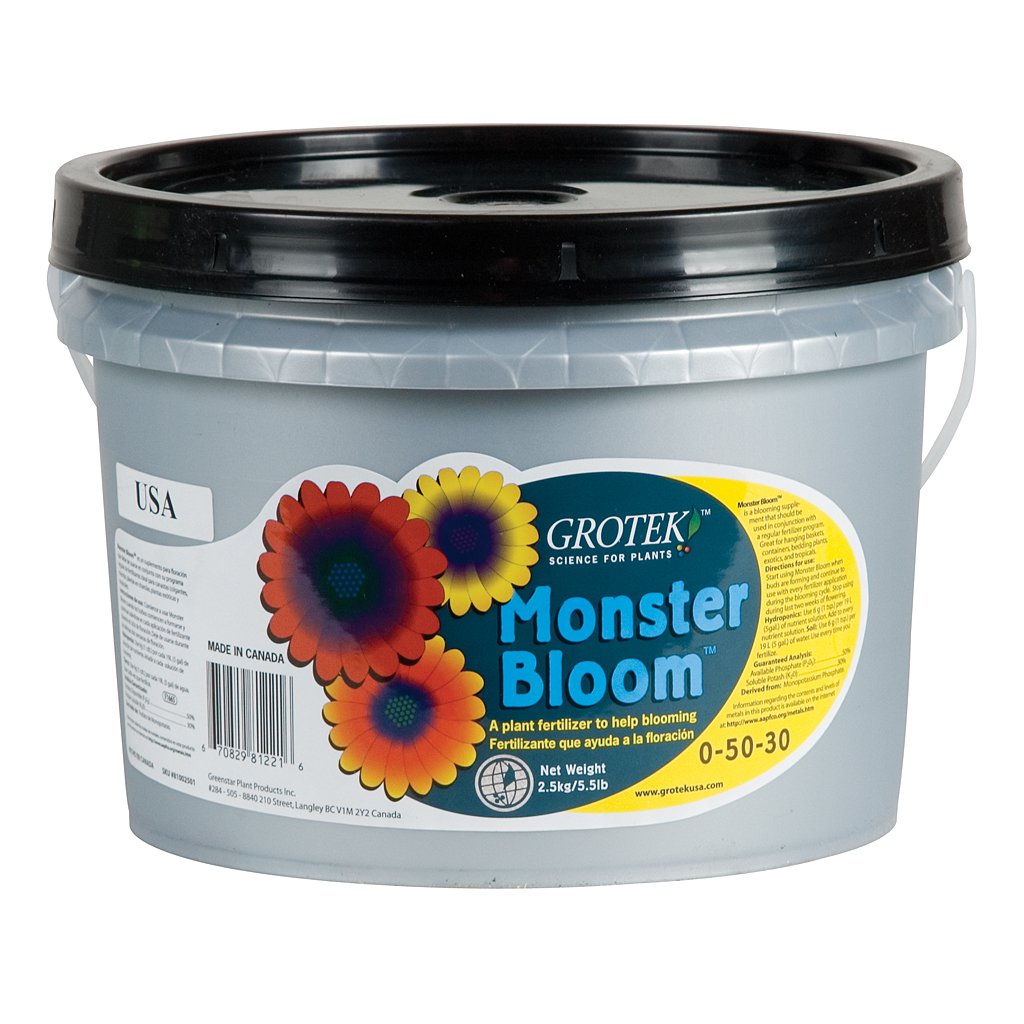 Amazon.com : Grotek Monster Bloom, 2.5 kg : Patio, Lawn & Garden