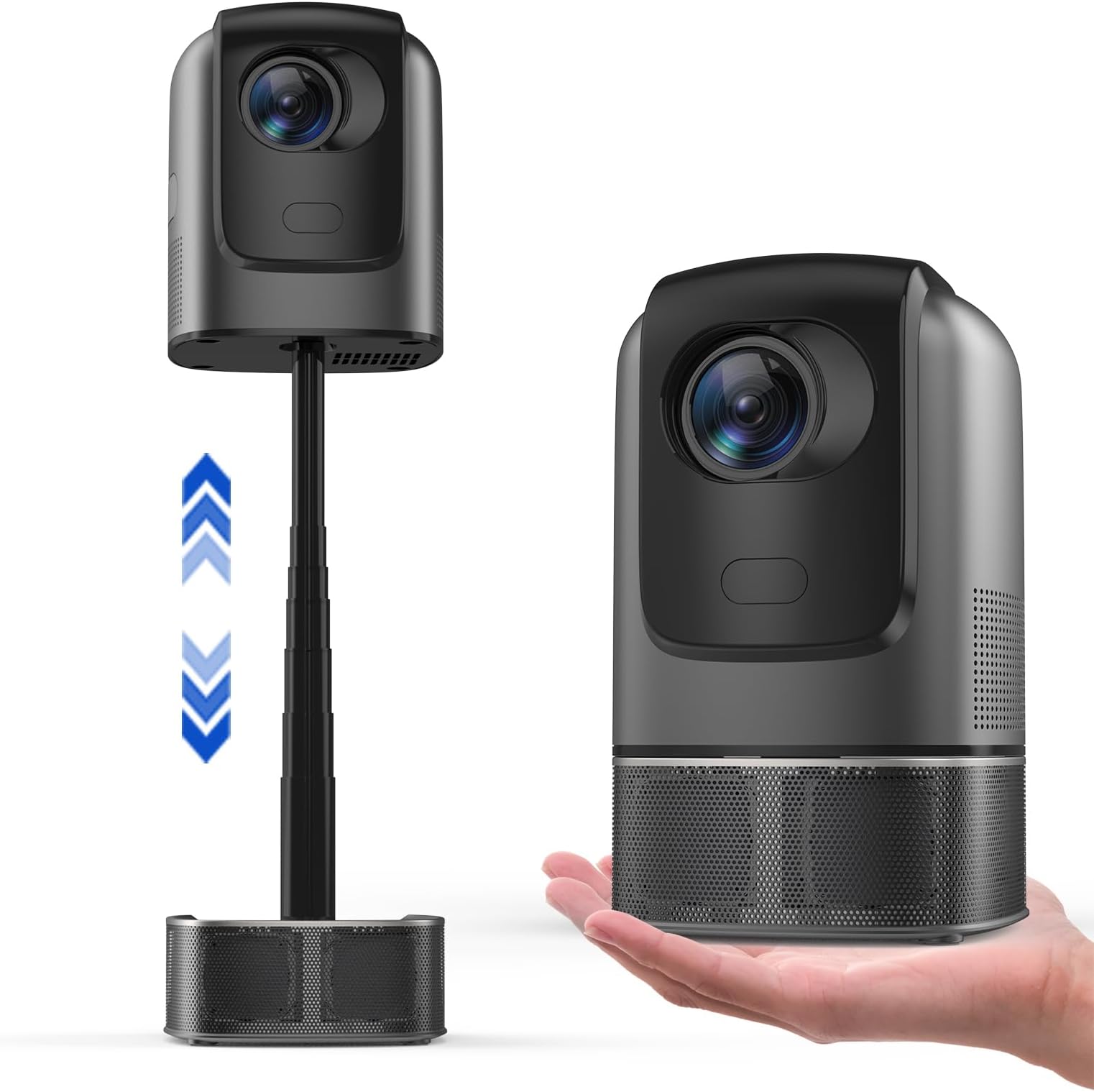 Amazon.com: Projector 1080p Portable, 8500 Lumens with Wi-Fi and ...