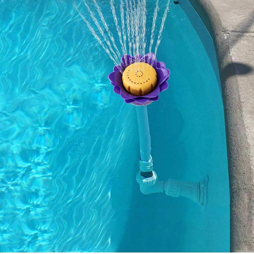 Buy Waterfall Pool Fountain Spray,Pool Spa Fountain,Flower Shaped Wall ...