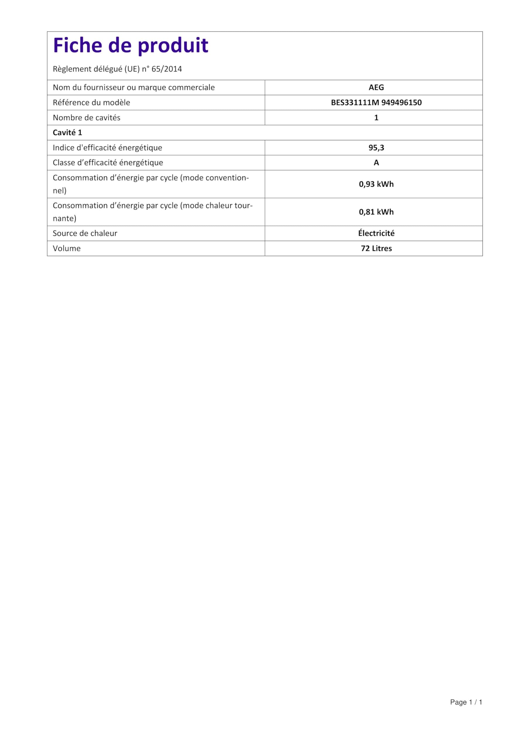 LINKË 3760270151563 Multifonctions | combiné Four Micro Onde Intégrable ...