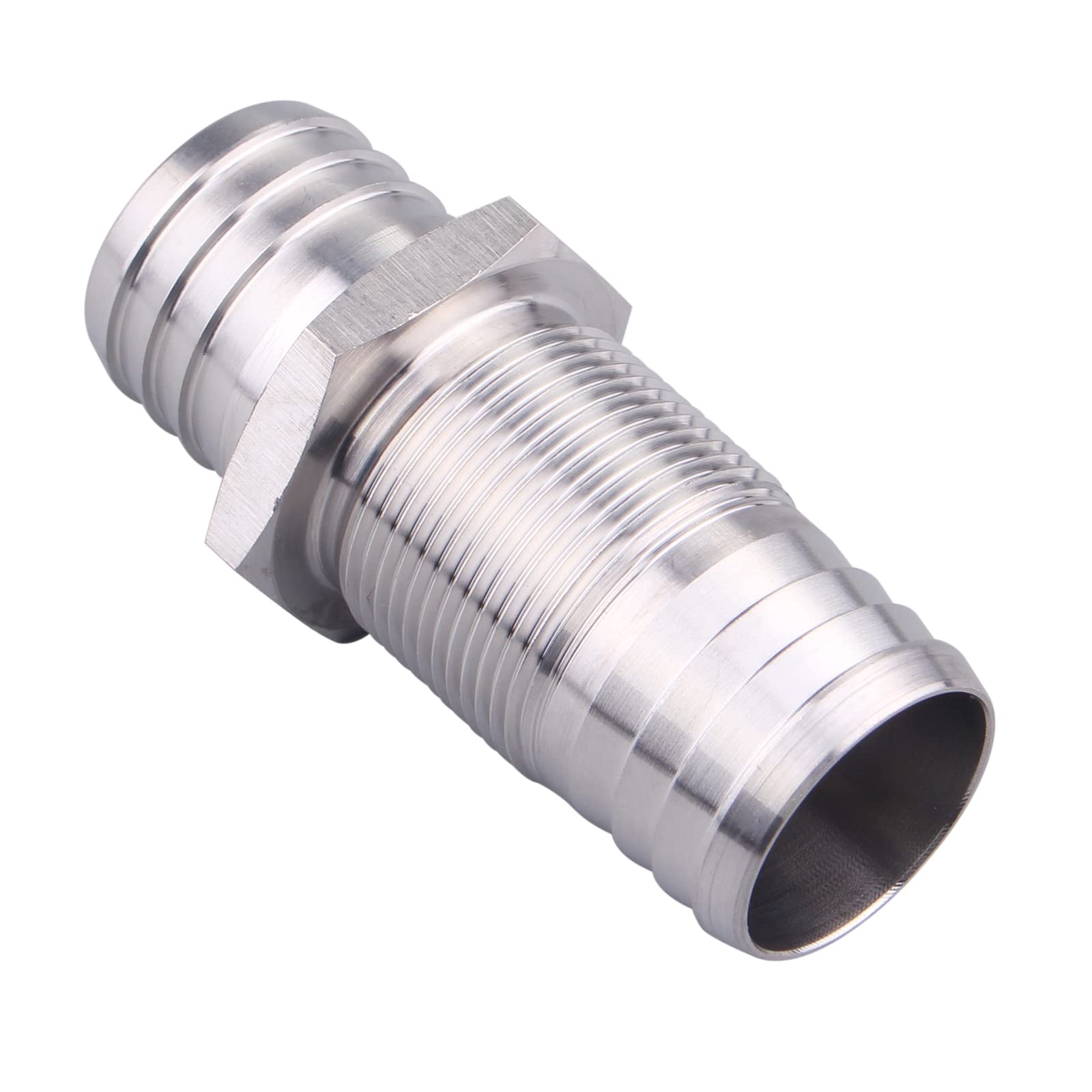 Snapklik.com : DERPIPE 1" Hex Bulkhead Hose Barb