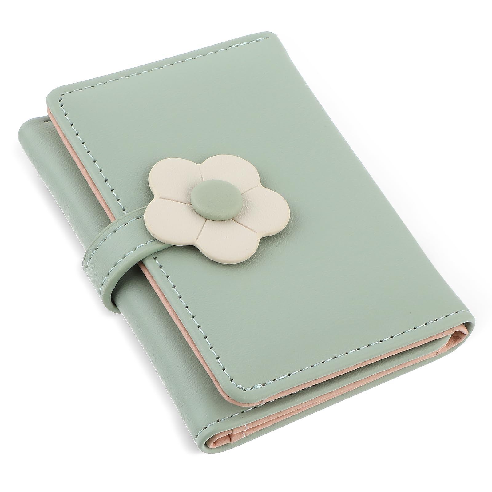 Amazon.com: Lusofie Cute Wallet for Teen Girl PU Leather Trifold Small ...