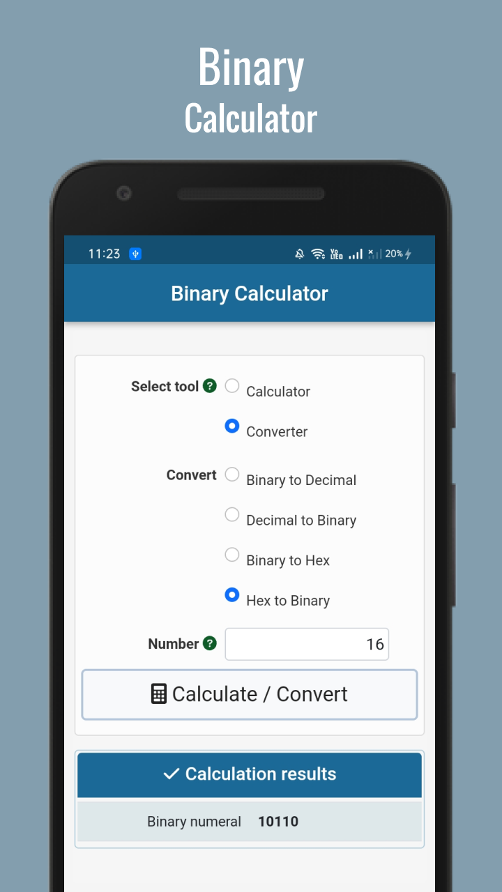 Binary Calculator - App on Amazon Appstore