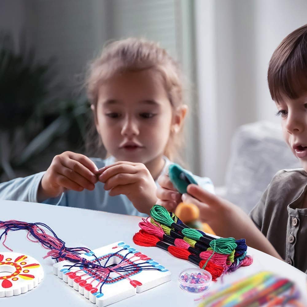 Creen Friendship Bracelet Making Kit For 5 12 Year Old Girls Arts And creen-friendship-bracelet-making-kit-for-5-12-year-old-girls-arts-and