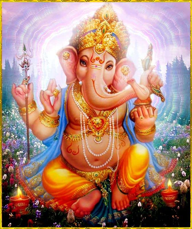 APM Ganpati Wall Sticker/Ganpati Bappa Fully Waterproof Vinyl Sticker ...