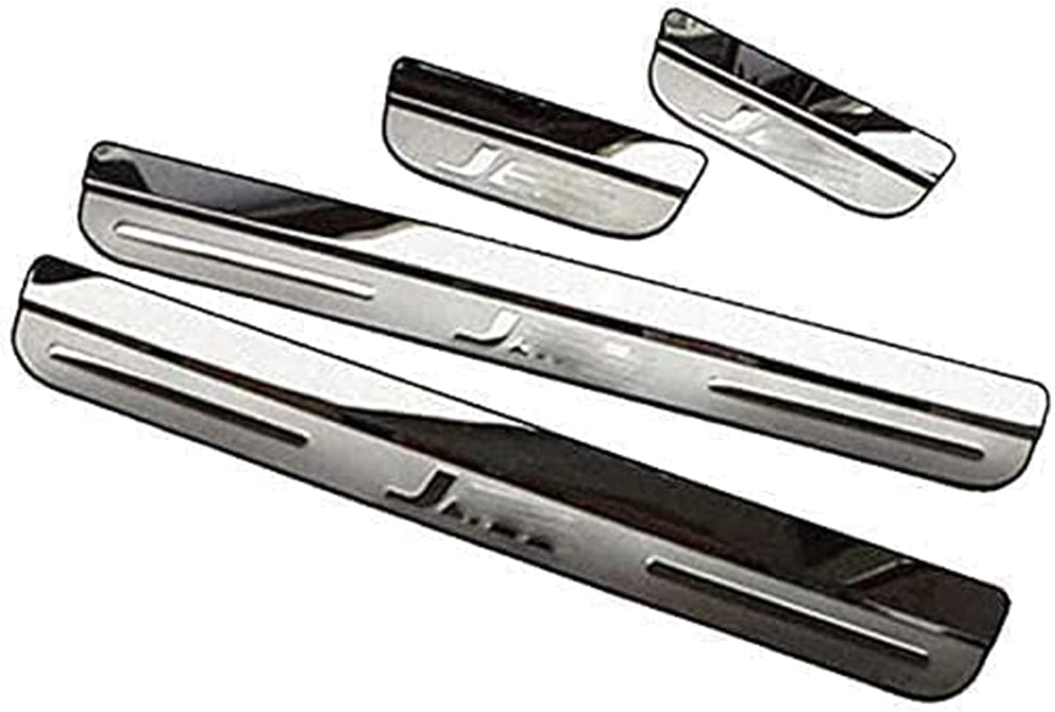 4 Stück Auto Edelstahl Türschweller Protector Für Hon-da Jazz 2008 2009 ...