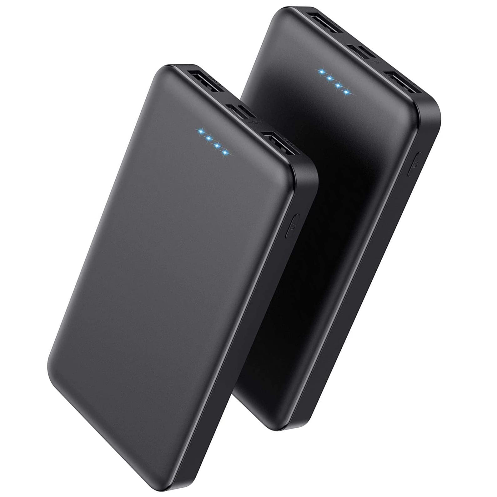 Buy Portable Charger Power Bank 10000mAh 2 Pack Ultra Slim Design