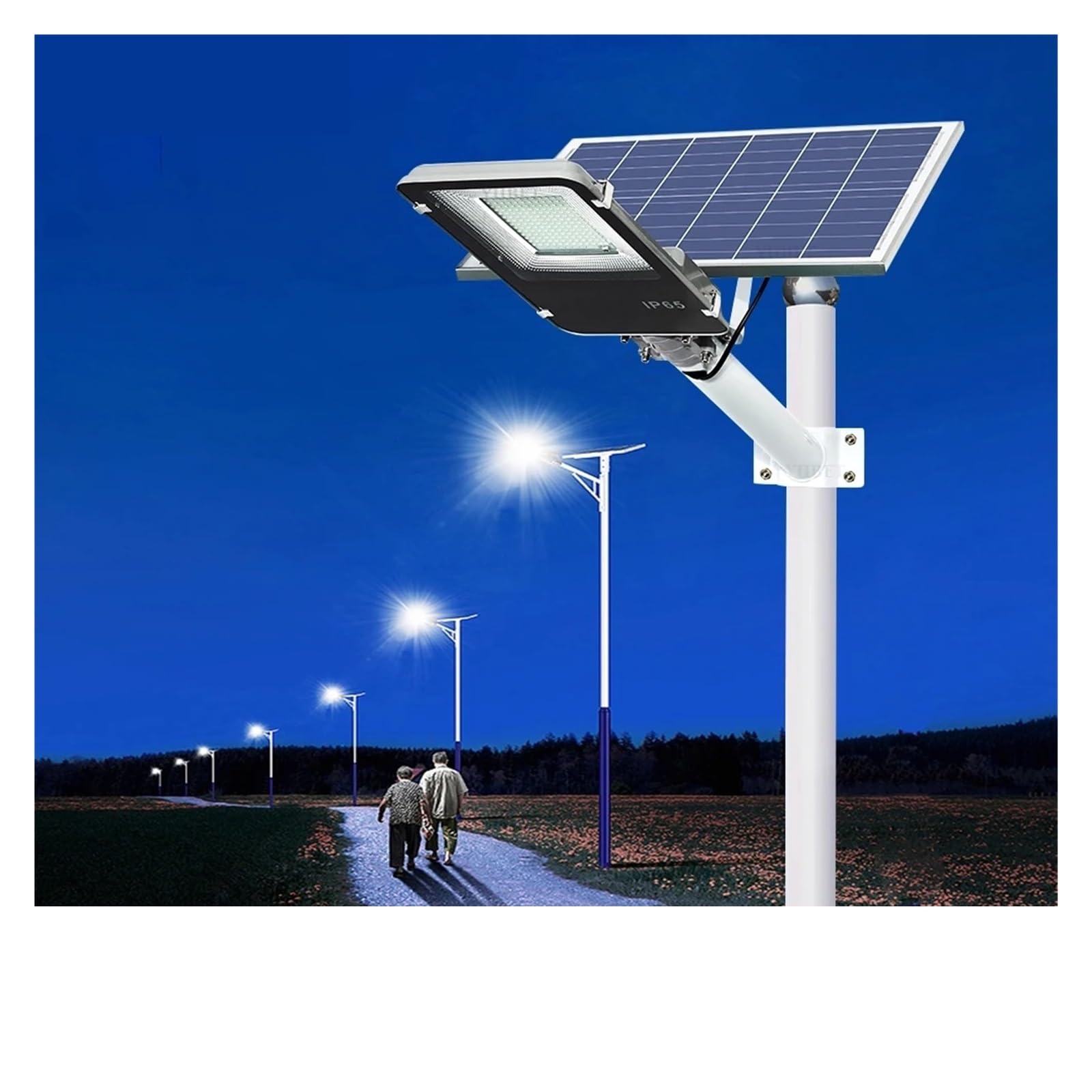 Led Security Light Pole SL34 Solar 25W 35W LED Street / Car Park