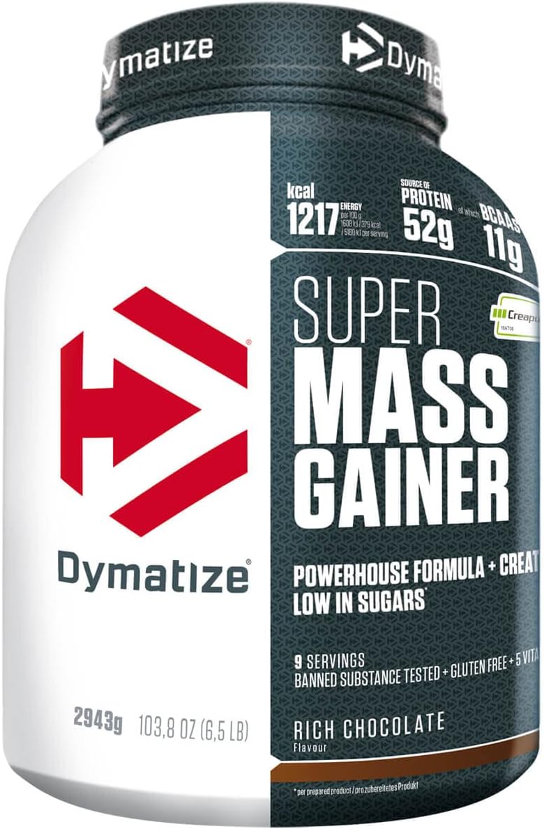 Dymatize Super Mass Gainer Rich Chocolate 2943g - Weight-Gainer Pulver ...