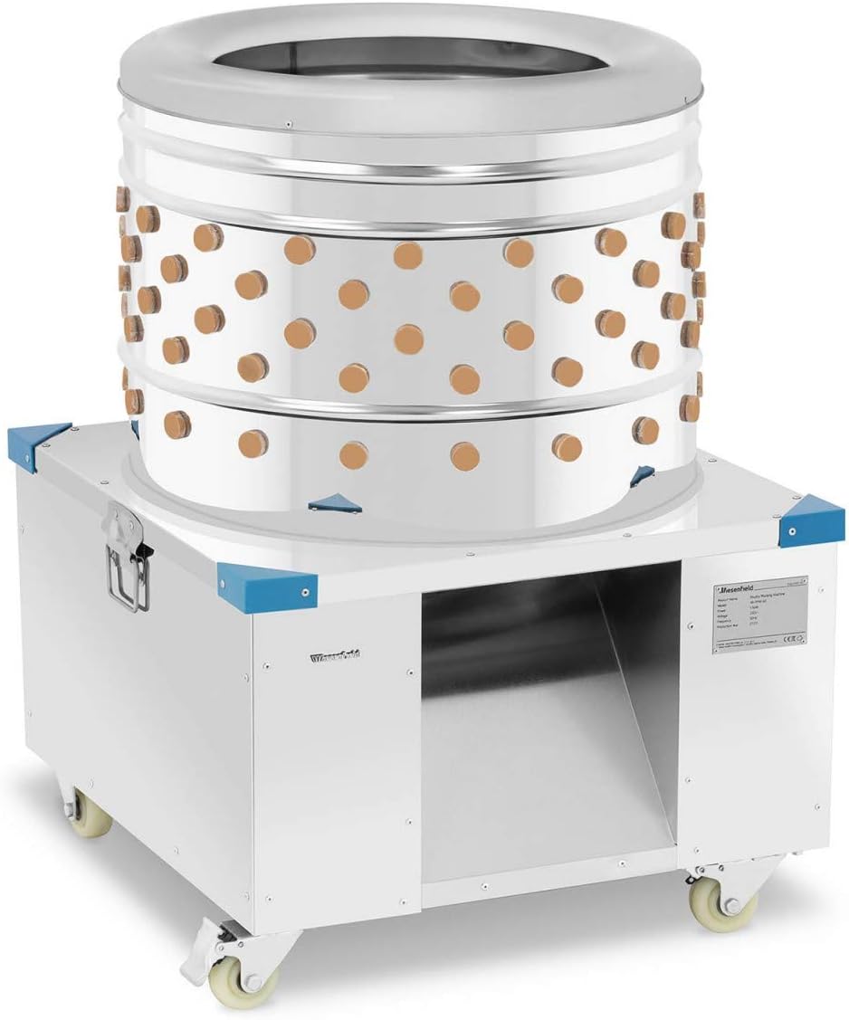 Wiesenfield Plumeuse Volaille Poulet Rotative Plumeuse Canard Machine À ...